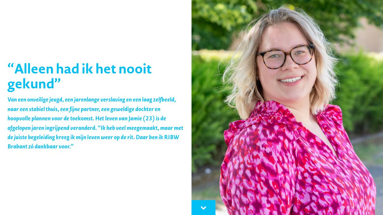 Het verhaal van Jamie - Online jaarverslag 2024