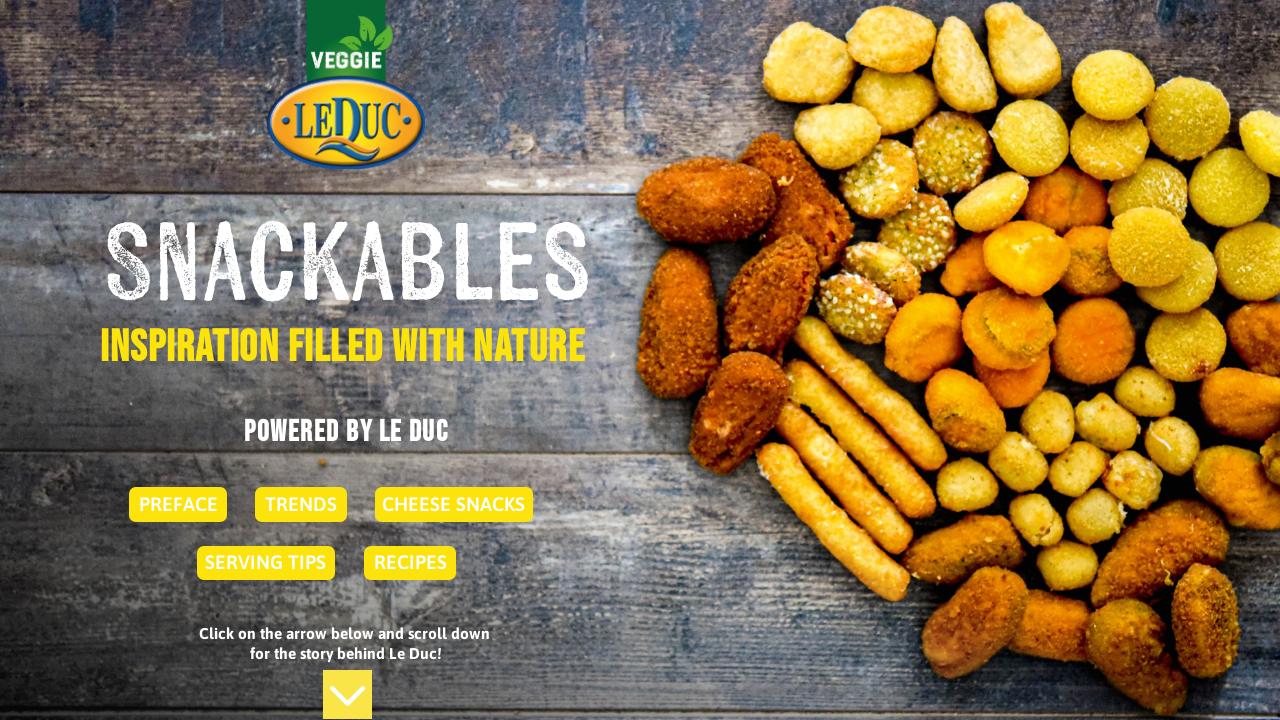 Welcome! - Le Duc - winter Snackables