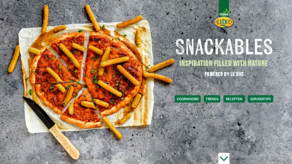 Welkom! - Le Duc - Snackables COMFORT FOOD