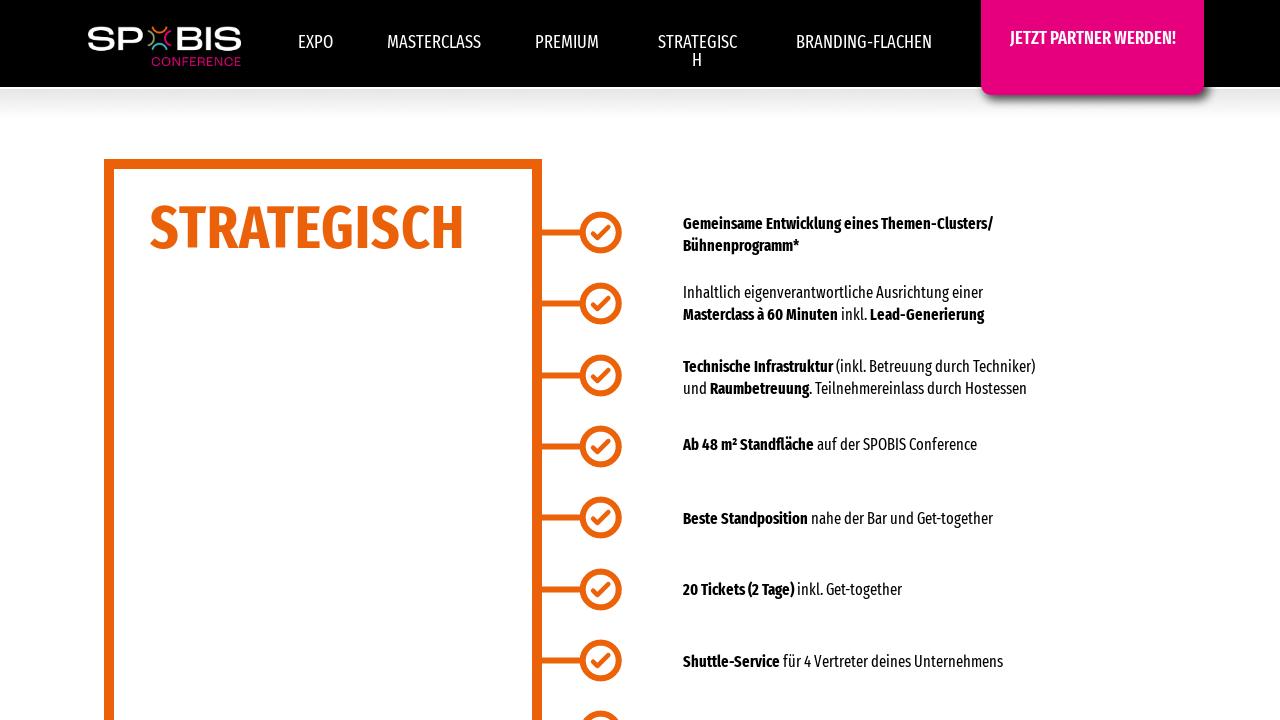 Strategischer Partner - SPOBIS Conference 2026