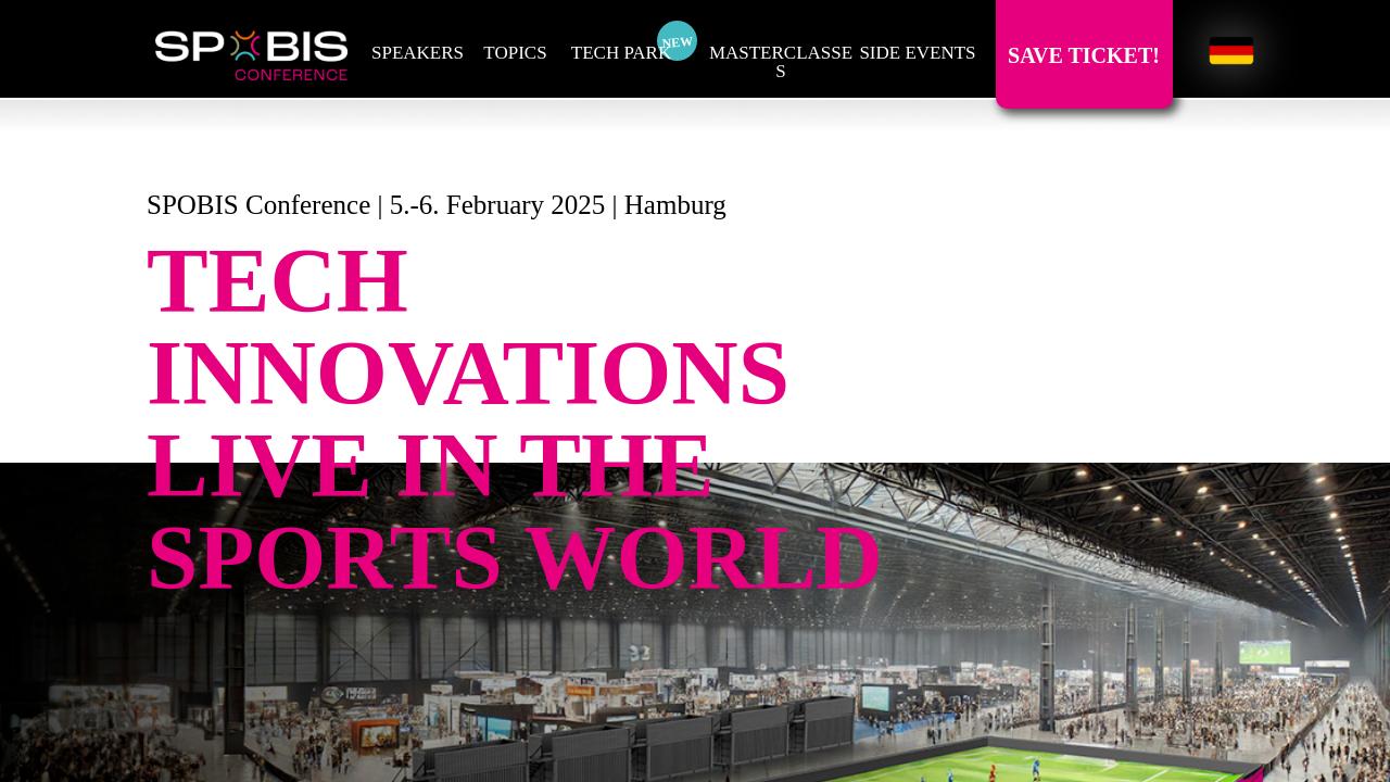 Tech-Park - SPOBIS Conference 2025 - Programme published: The sports ...