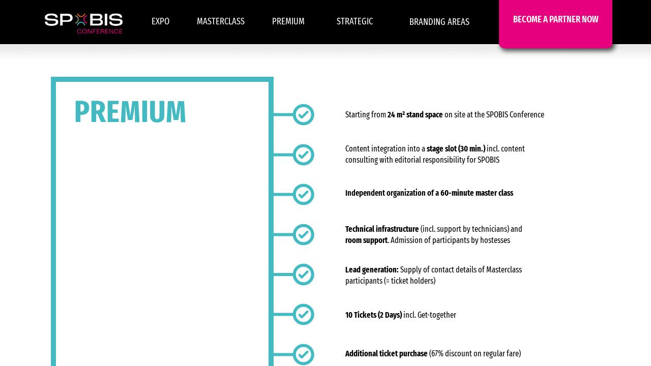 Premium Partner - SPOBIS Conference 2026_EN