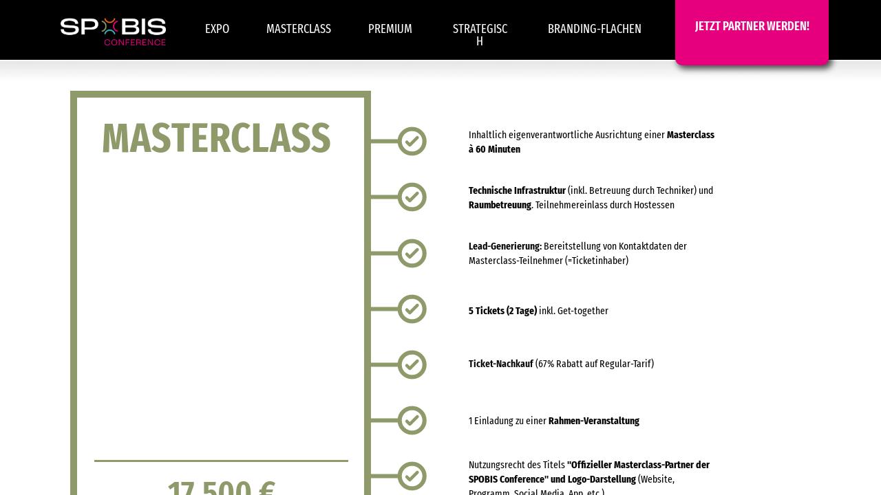 Masterclass Partner - Discovery