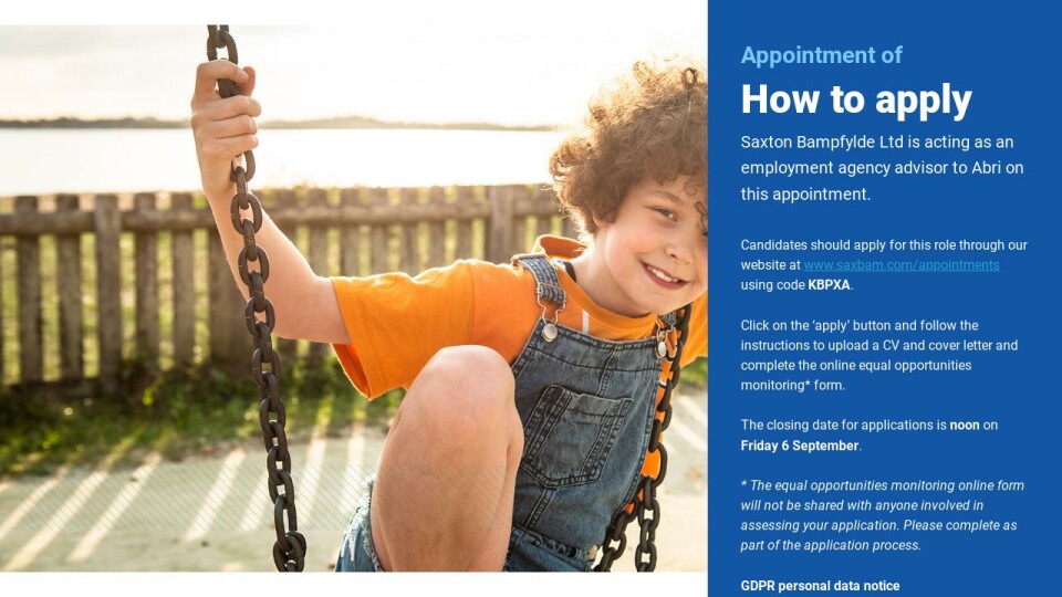 How To Apply Abri Chief Investment Officer