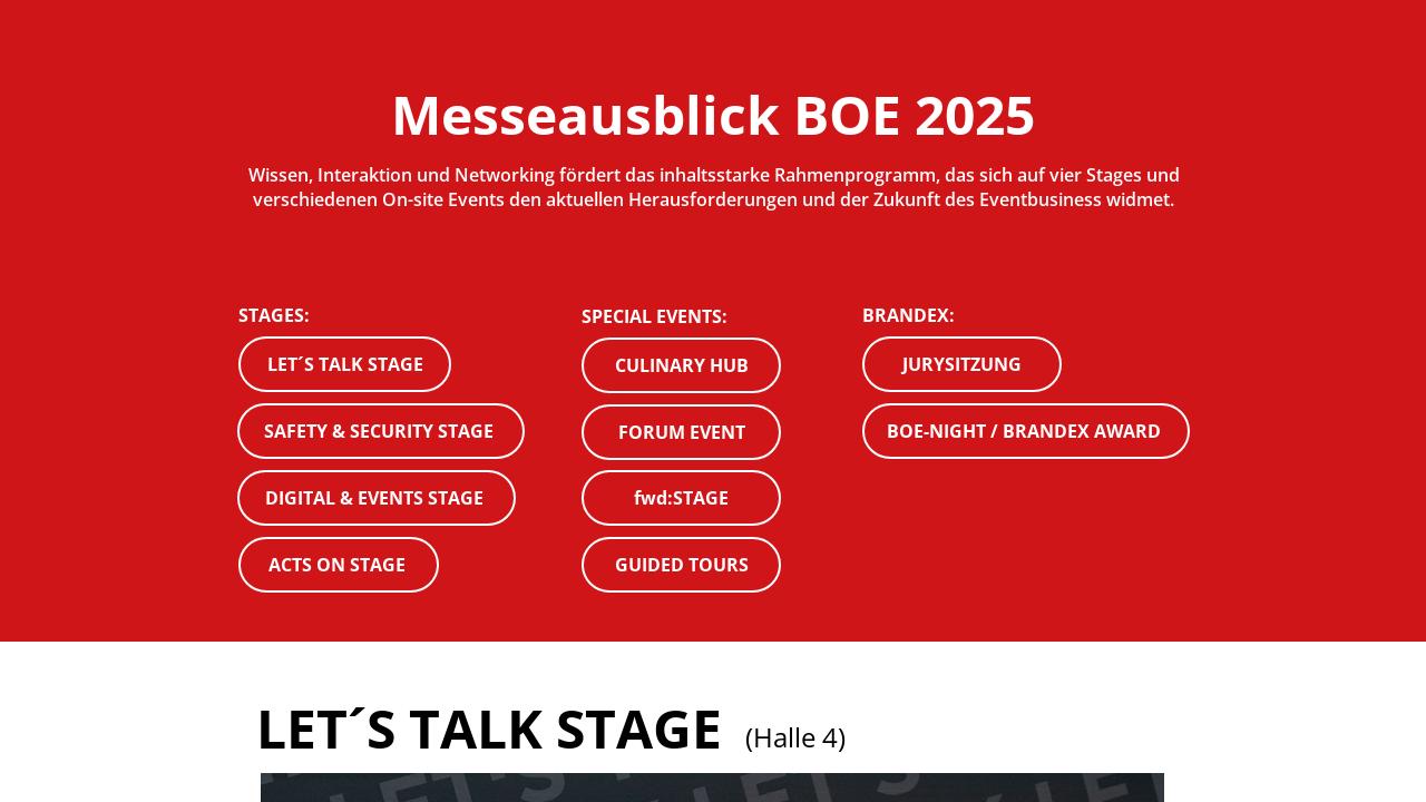 Messeausblick BOE 2025 - BOE Magazin 2025