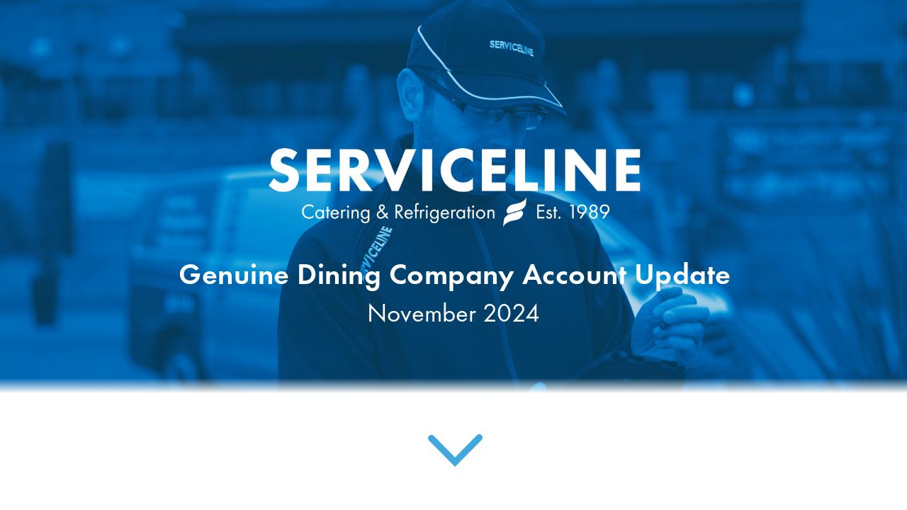 Dashboard - Genuine Dining Company