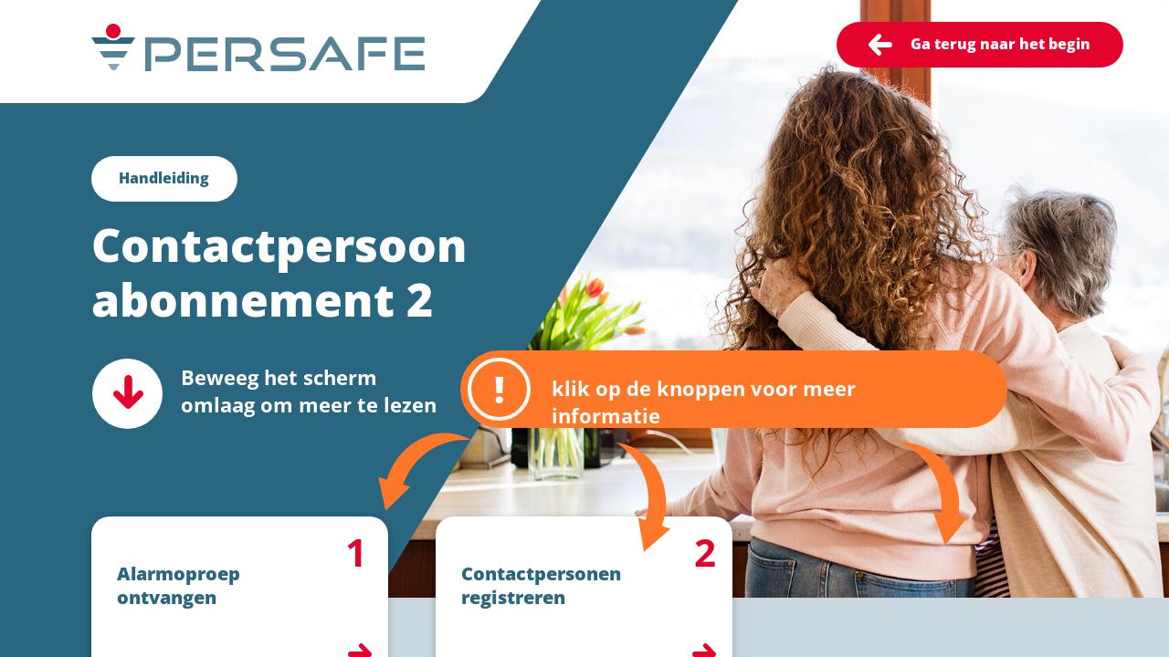 Start - Abonnement 2; contactpersoon