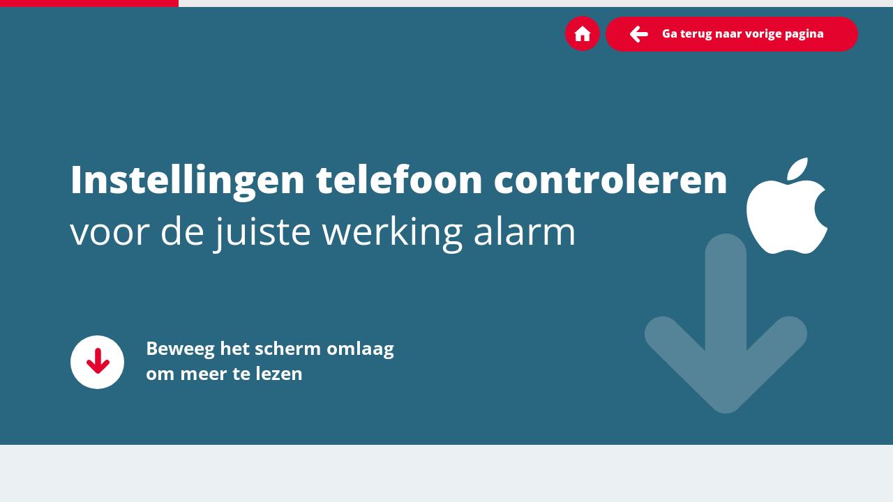 iOS - Abonnement 1; alarmgever