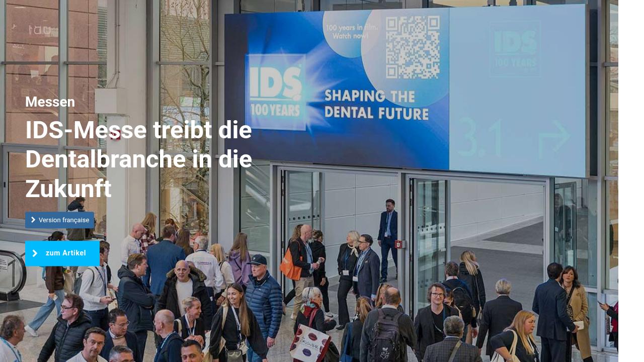 IDS-Messe treibt die Dentalbranche in die Zukunft - contact-juni-2025