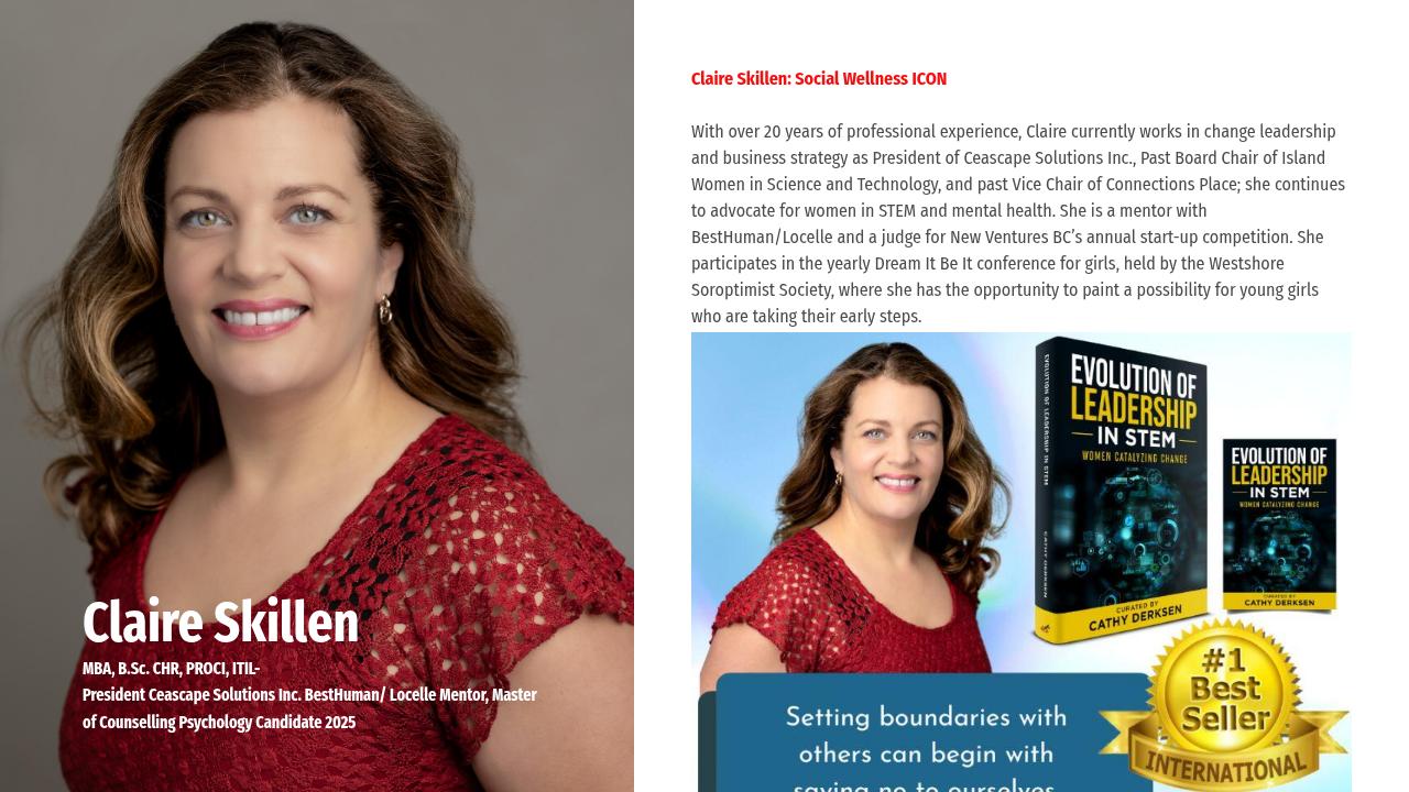 Social Wellness ICON : Claire Skillen I Cover Story - ICONS Magazine ...