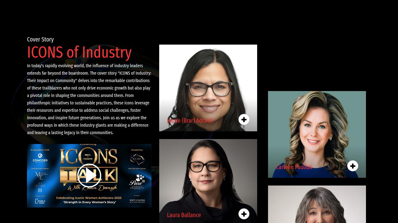 Cover Story : ICONS of Industry - Icons Magazine March/April Edition