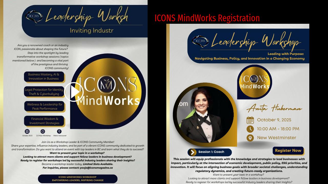ICONS MindWorks Media Kit 2025 - ICONS MindWorks Registration