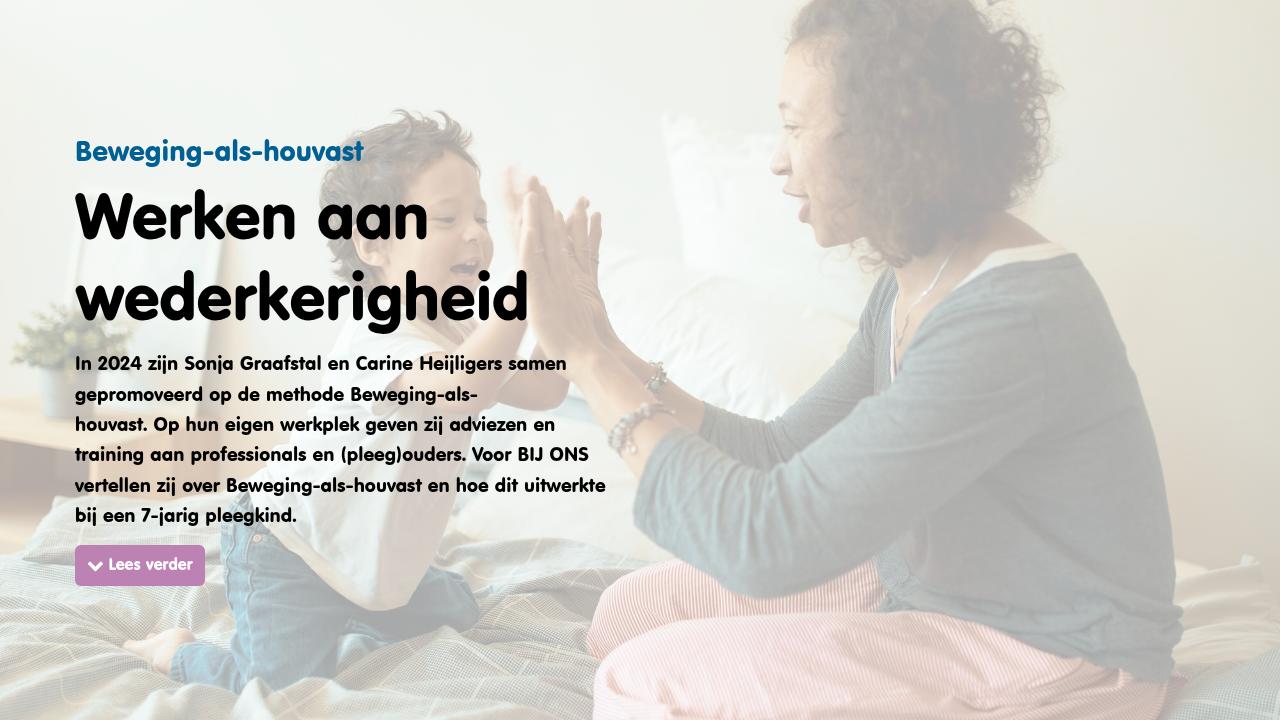 Werken aan wederkerigheid - BIJ ONS juli 2025