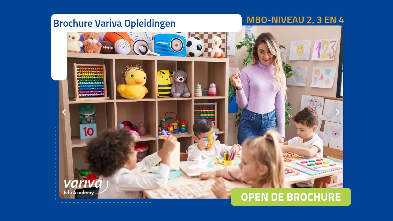 Voorkant - brochure opleidingen