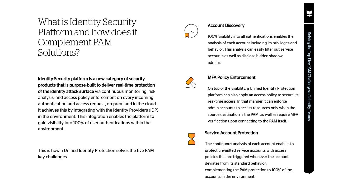 What is Identity Security Platform and how does it Complement PAM Solutions? - eBook: Solving ...