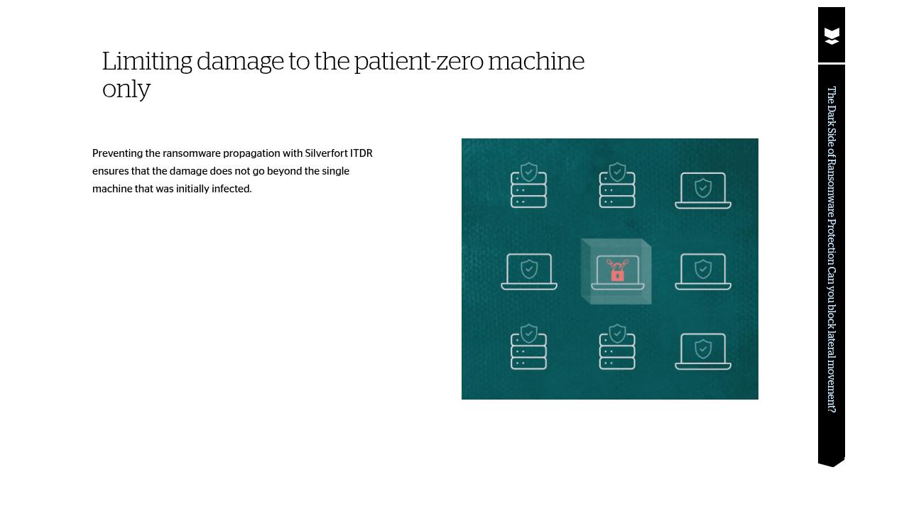 Limiting damage to the patient-zero machine only - eBook: The Dark Side ...