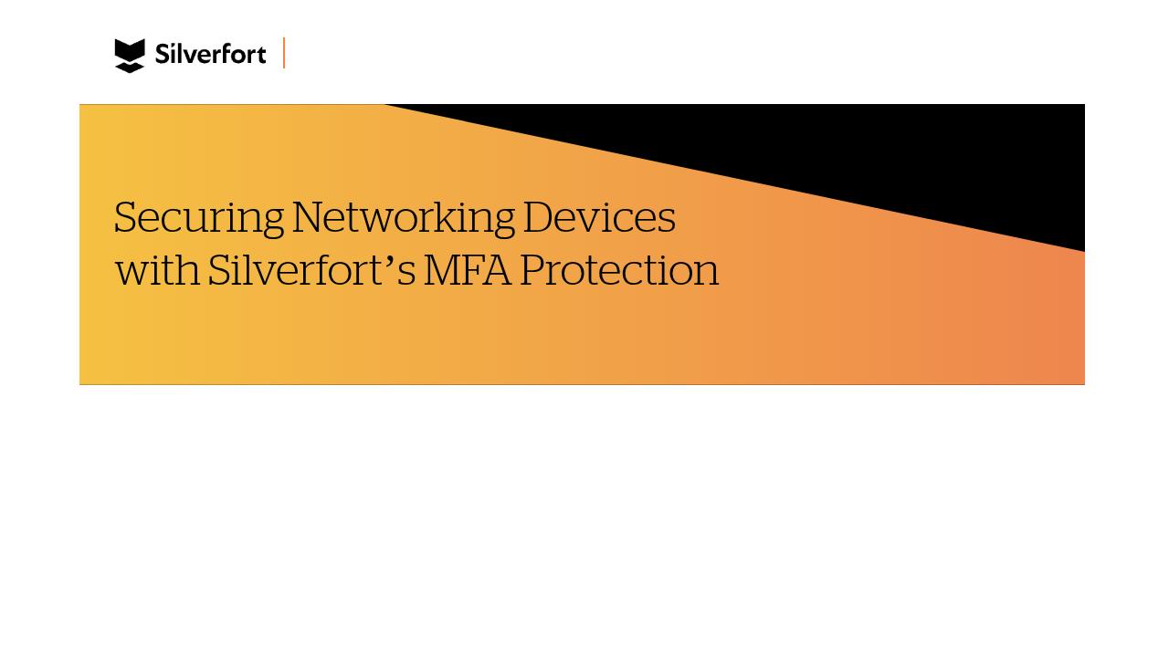 home - sb security networking devices MFA