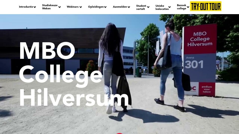 MBO College Hilversum - Altijd Online Open Dag ROCvA