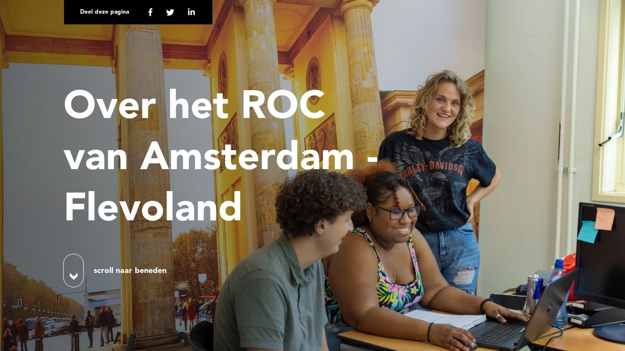 Over het ROC van Amsterdam - Flevoland