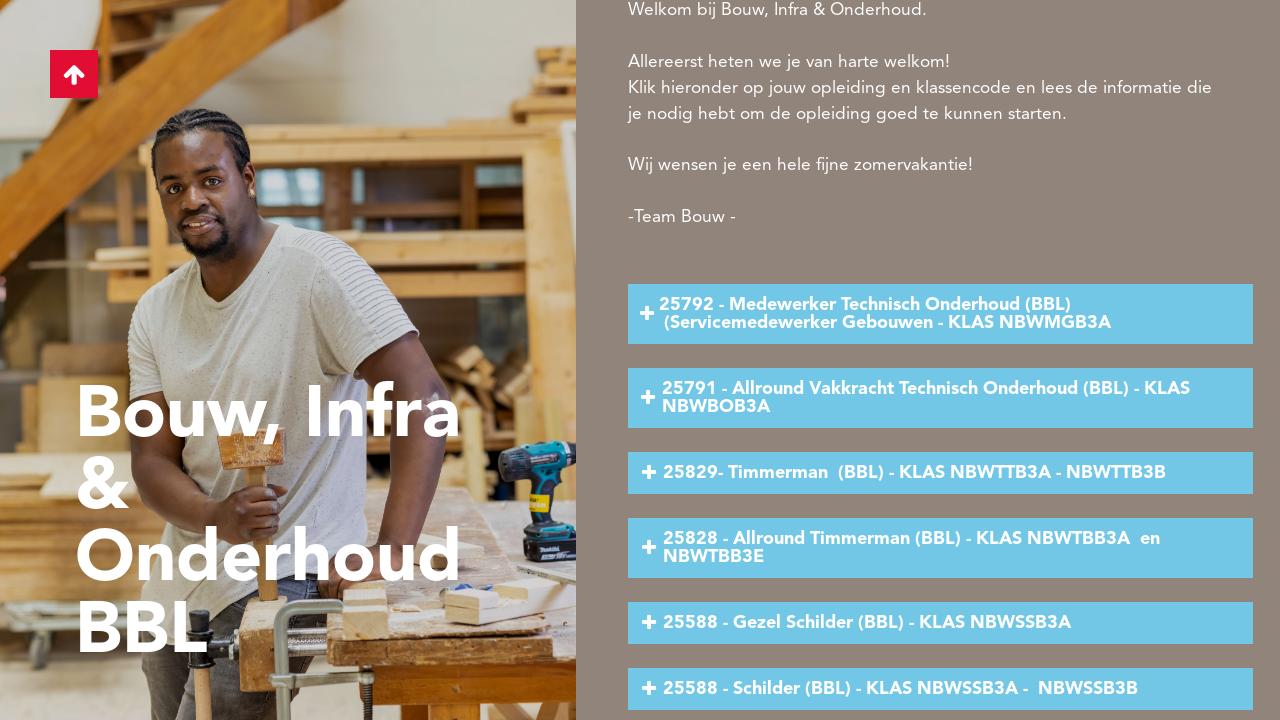 Bouw Infra & Onderhoud BBL - MBO College Westpoort - BouwAcademie Amsterdam