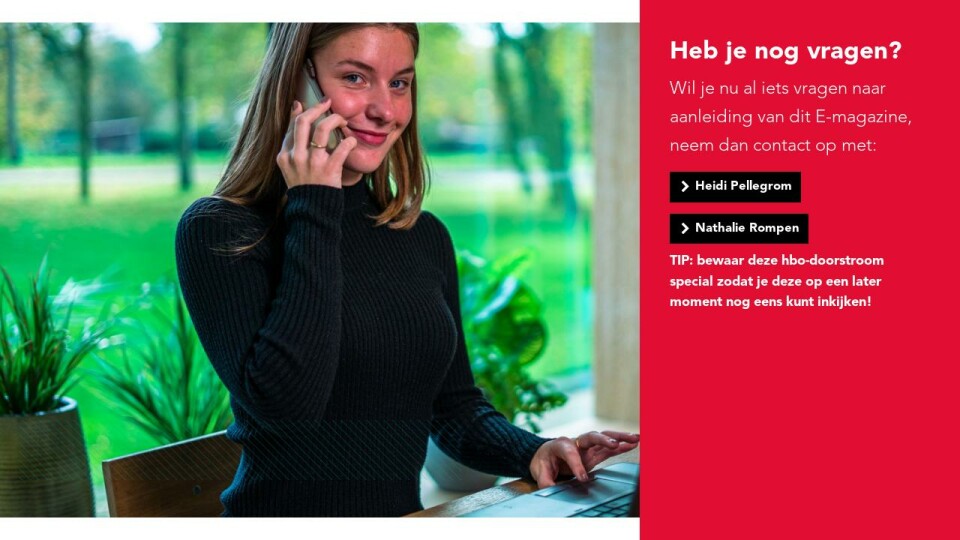 Vragen - HBO Doorstroom - MBO College Airport