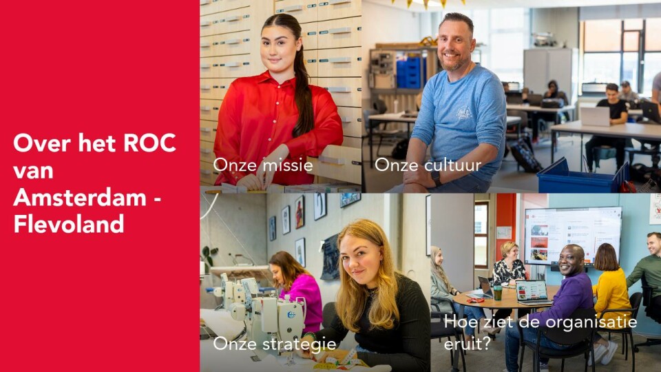 Over de organisatie - Welkom medewerkers ROC TOP