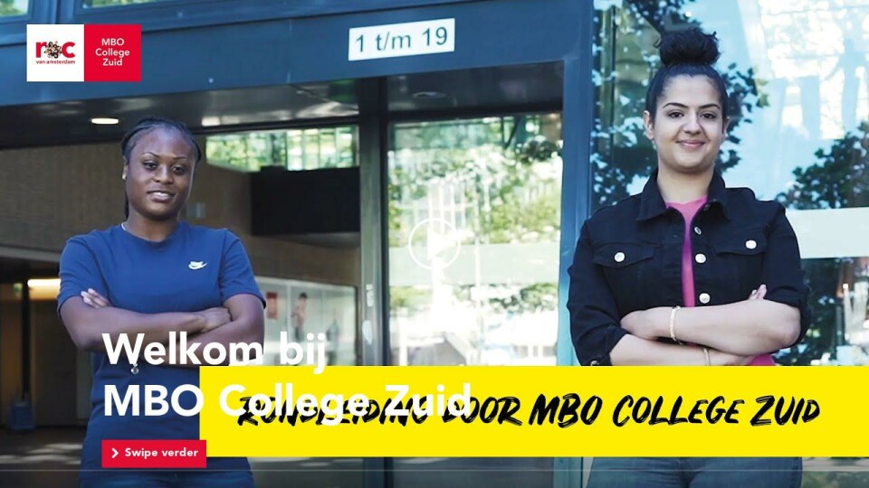 Cover - Welkom bij MBO College Zuid - ROC TOP