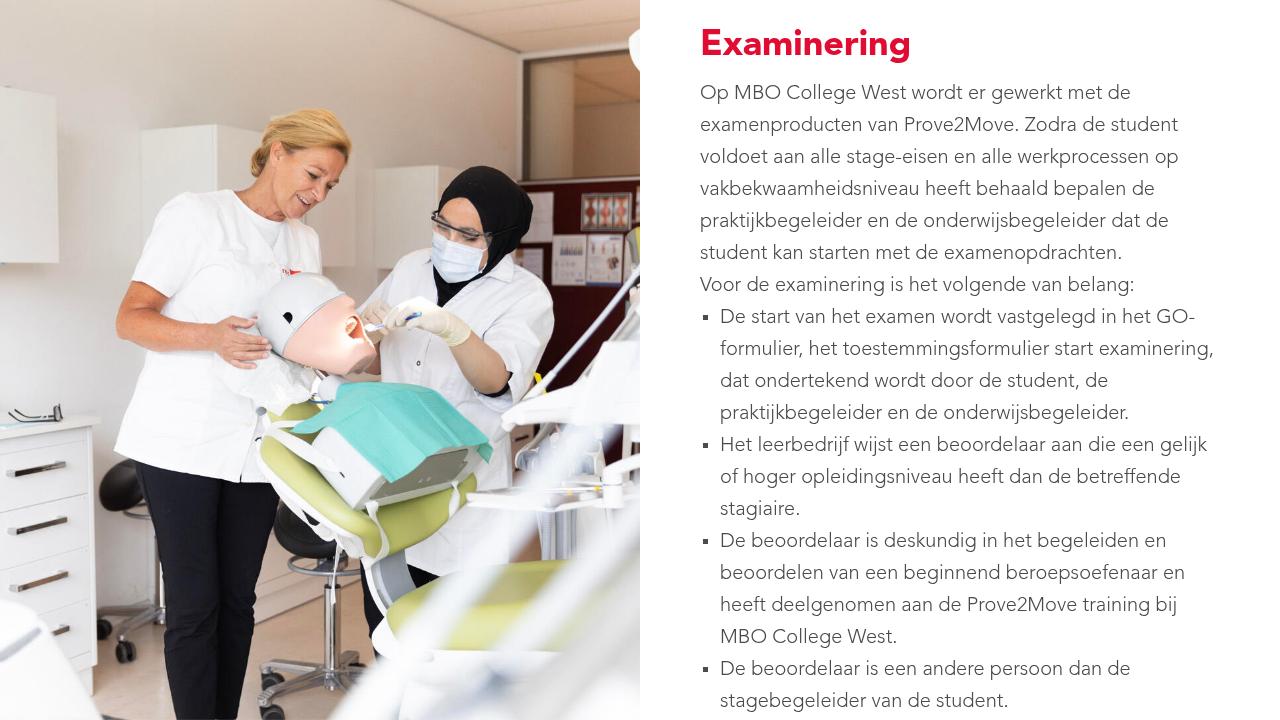 Examinering - STAGEBUREAU