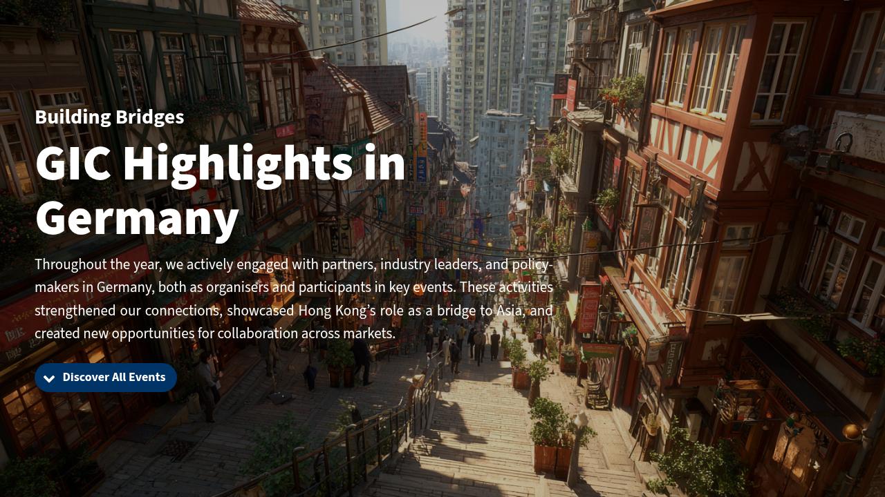 GIC in Germany - Annual Report 2024/25 – GIC & GCC Hong Kong