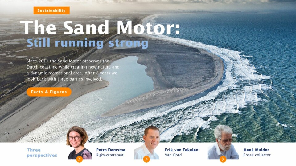 The Sand Motor - Still running strong - About Marine ingenuity - 11