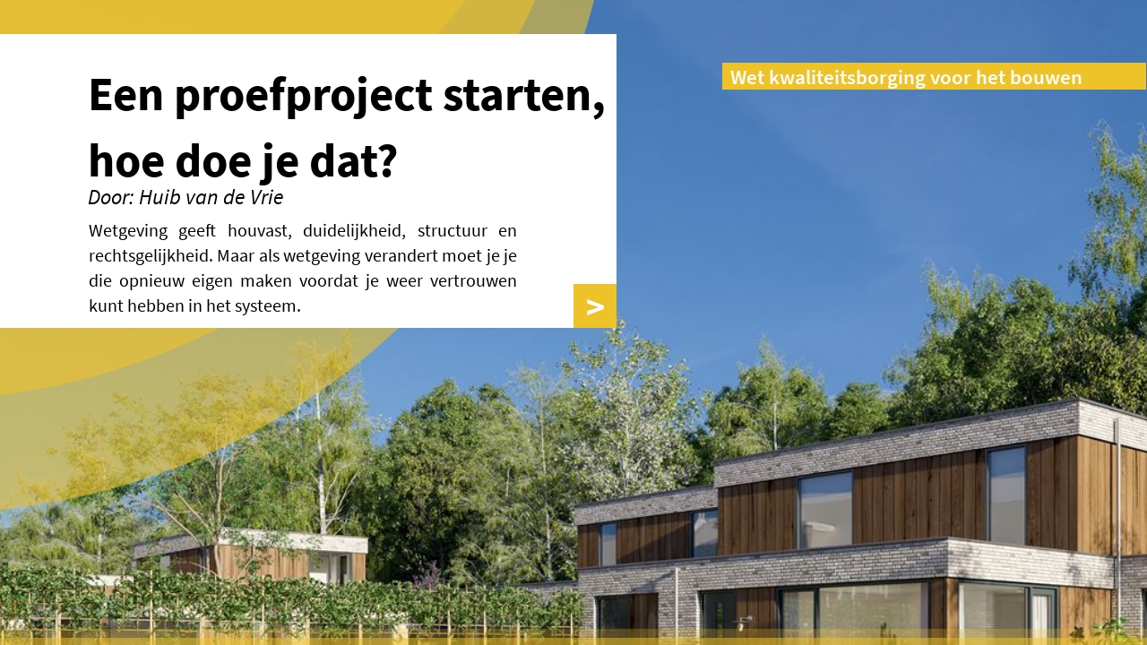 Een proefproject staren, hoe doe je dat? - InterCom editie 4 jaargang 2019