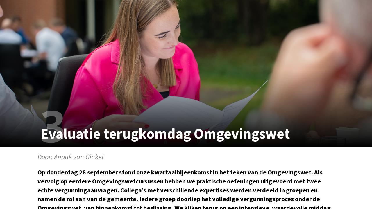 Terugkomdag Omgevingswet - InterCom, Editie 2, jaargang 2023
