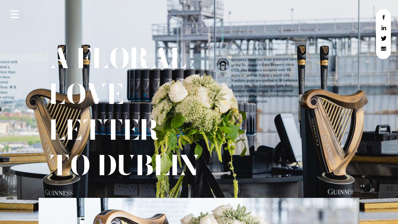 A floral love letter to Dublin - 2023 Dublin Delight