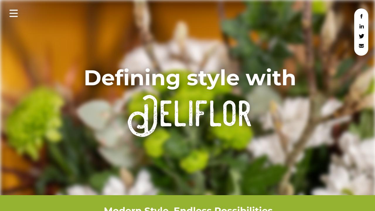 Defining style with Deliflor - 2025 Designs of Winter