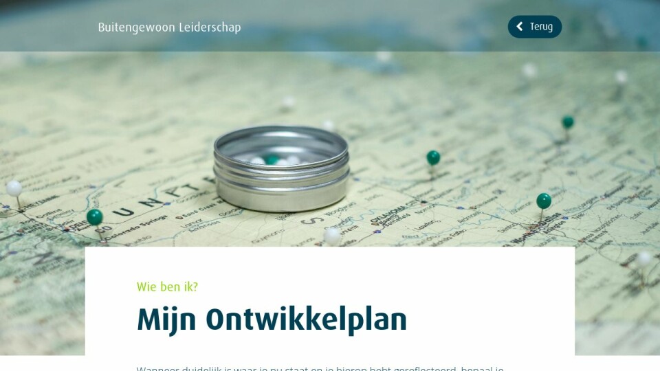 Persoonlijk Ontwikkelplan - Sterk in je Werk