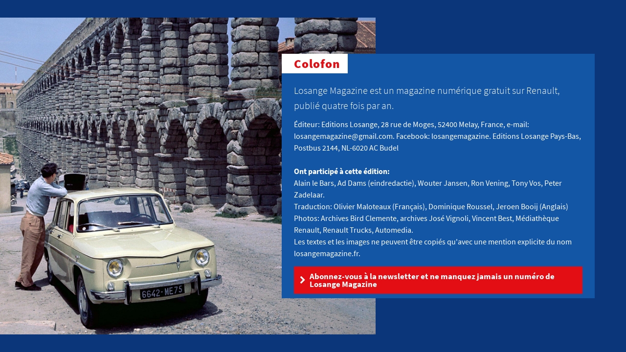 Colofon - Losange Magazine