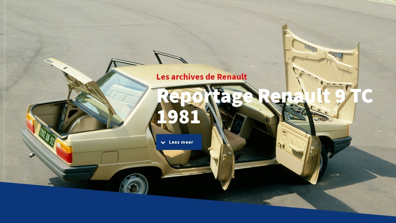 Renault 9 TC 1981 - Losange Magazine