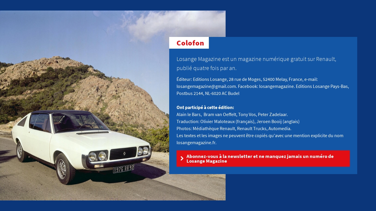 Colofon - Losange Magazine