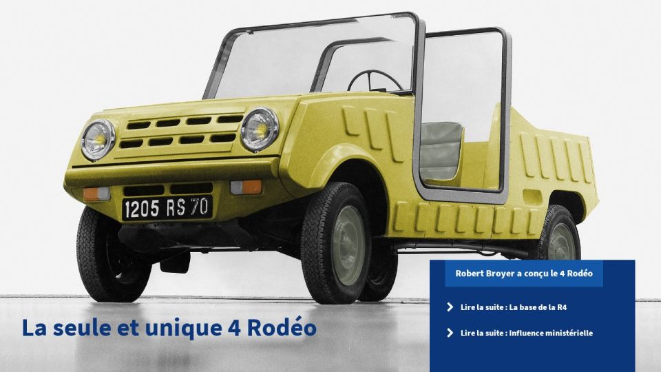 Renault 4 Rodeo prototype 1970 - Losange Magazine No. 11 automne 2020
