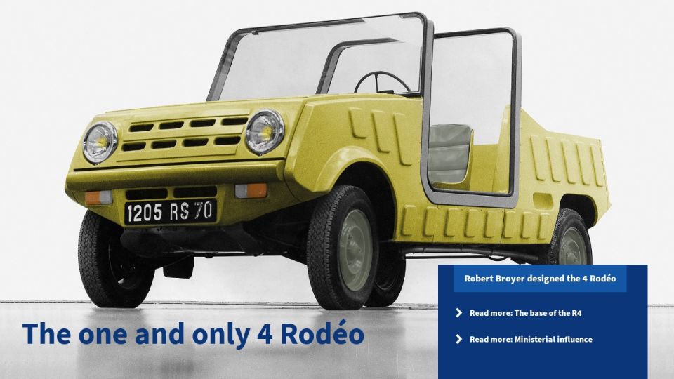 Renault 4 Rodeo prototype 1970 - Losange Magazine issue 11 autumn 2020