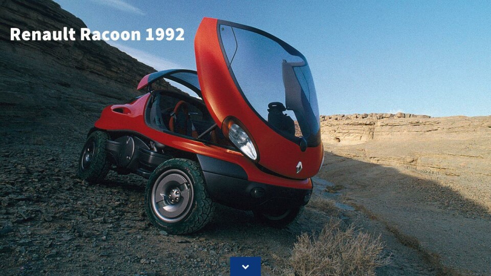 Renault Racoon 1992 - Losange Magazine issue 18 summer 2022