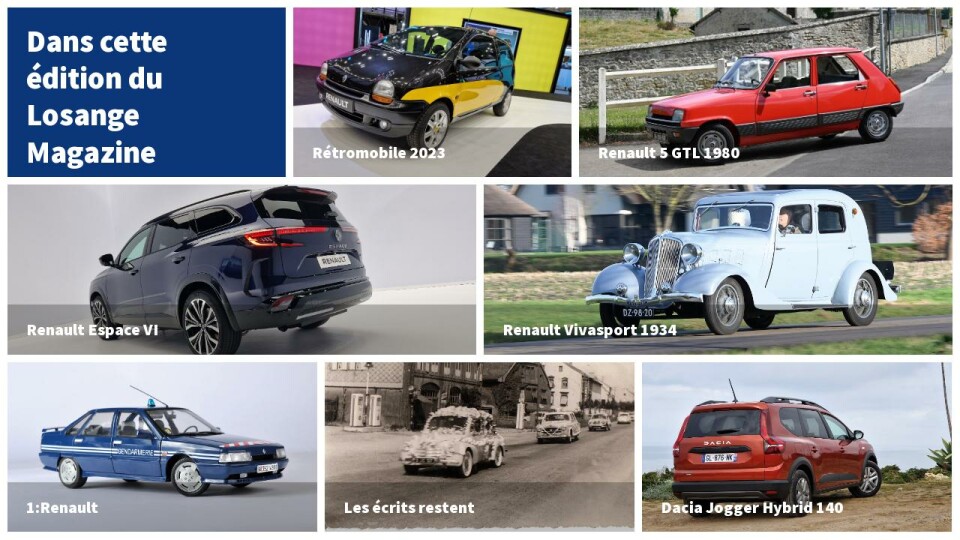 Contenu LM21 2023 - Losange Magazine No. 21 printemps 2023