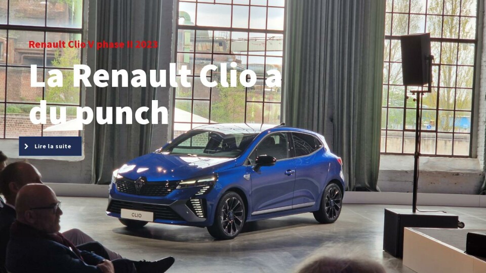 Renault Clio V phase II 2023 - Losange Magazine No. 21 printemps 2023