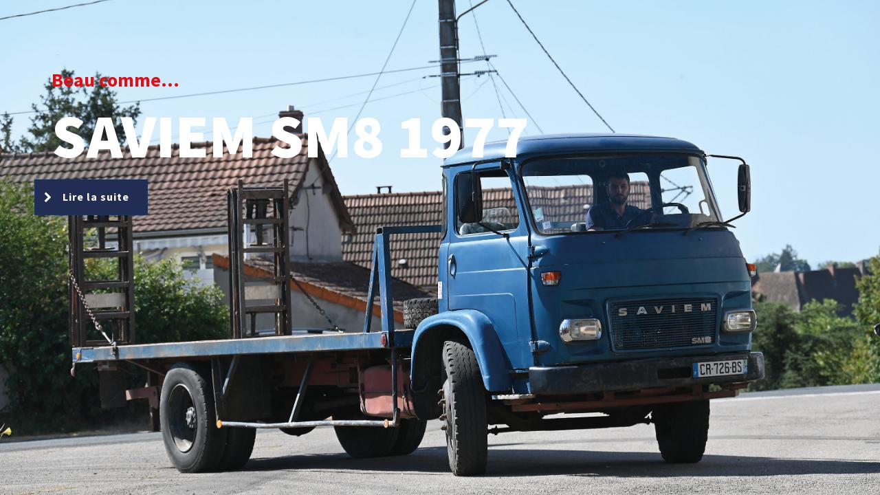 SAVIEM SM8 1977 - Losange Magazine No. 23 automne 2023