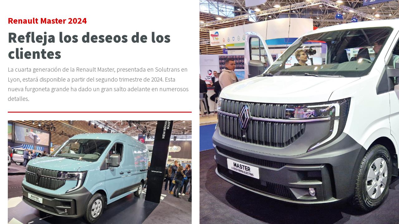 Renault Master IV 2024 - Losange Magazine Nr. 24 Invierno 2023