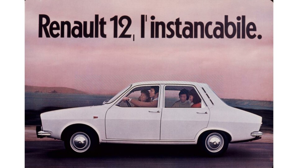 Annonce Renault 12 1972 - Losange Magazine Nr. 25 Primavera 2025
