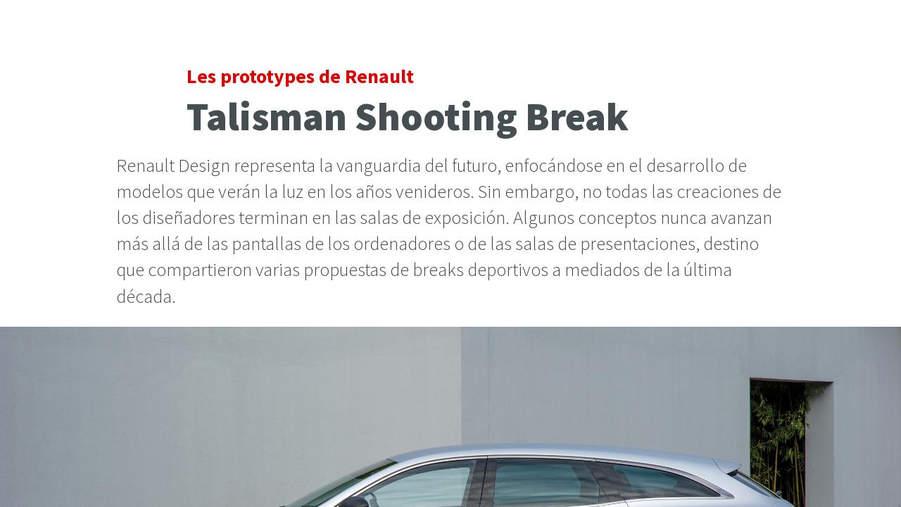 Renault Talisman Shooting Break 2015 - Losange Magazine Nr. 25 ...