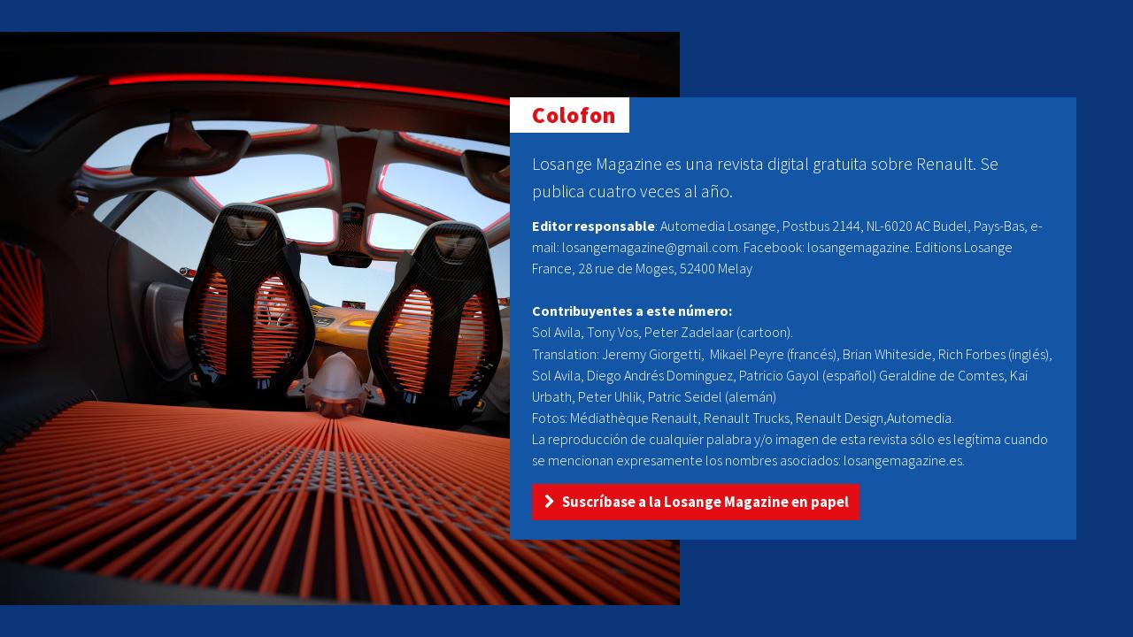 Colofon - Losange Magazine Nr. 25 Primavera 2024