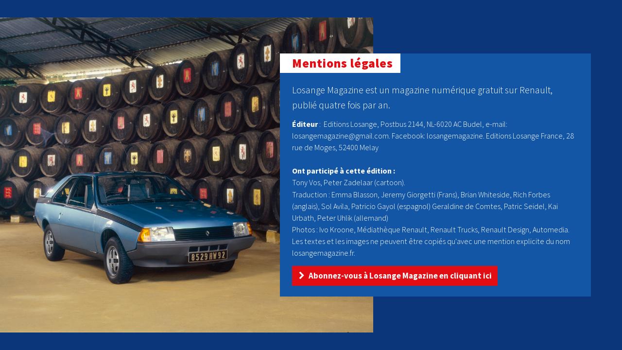 Colofon - Losange Magazine no. 27 Automne 2024