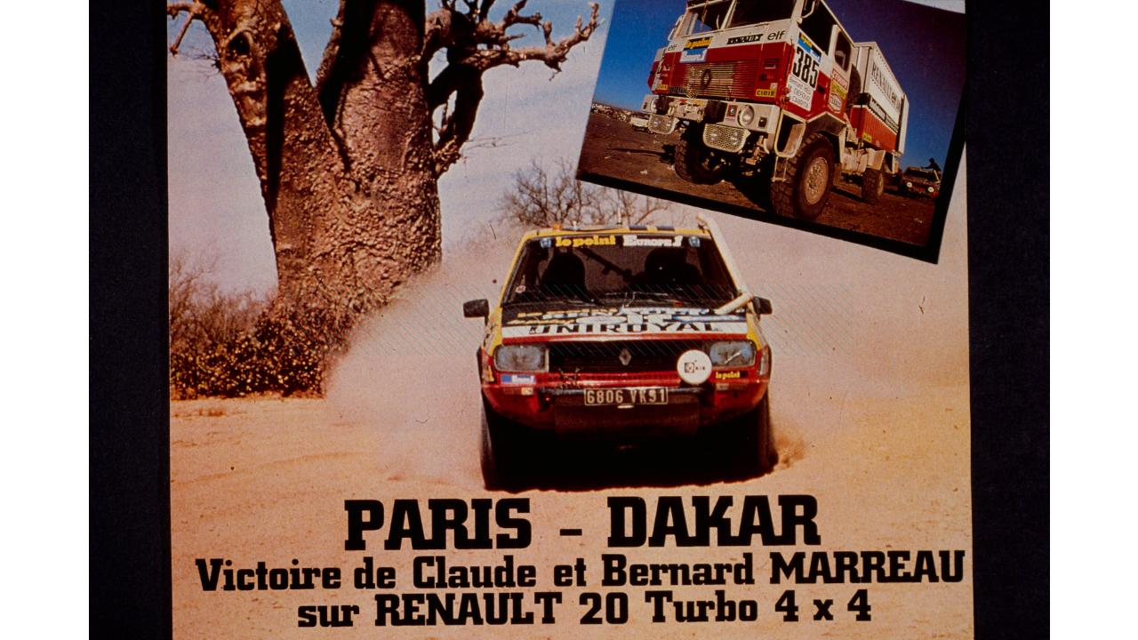 Publicity Renault Paris-Dakar 1982 - Losange Magazine Nr. 27 Herbst 2024